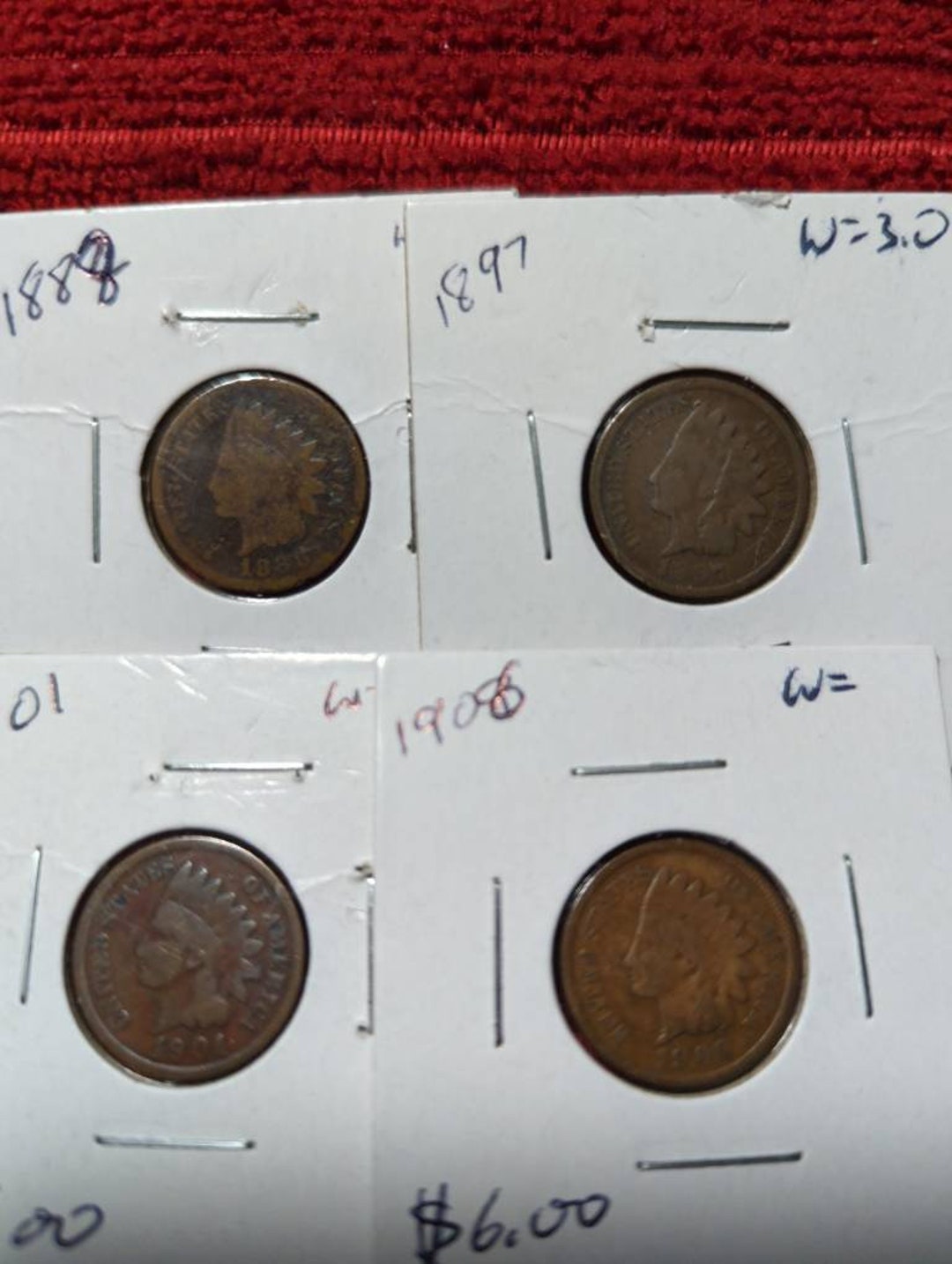 Indian Head Small Cents - Etsy