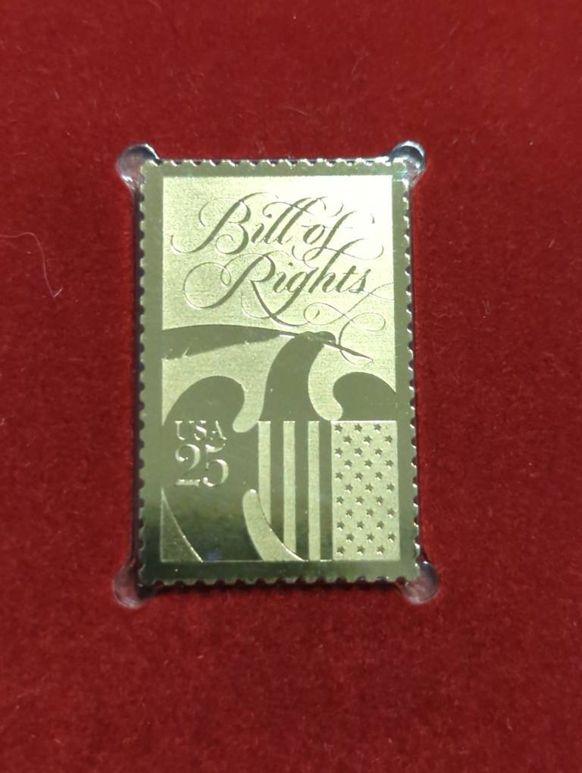 Bill of Rights 200th Anniversary Stamp - Etsy