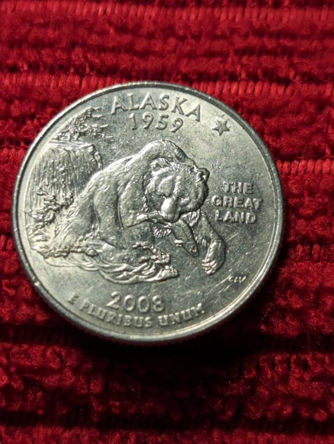 2008 P Alaska Quarter Error - Etsy