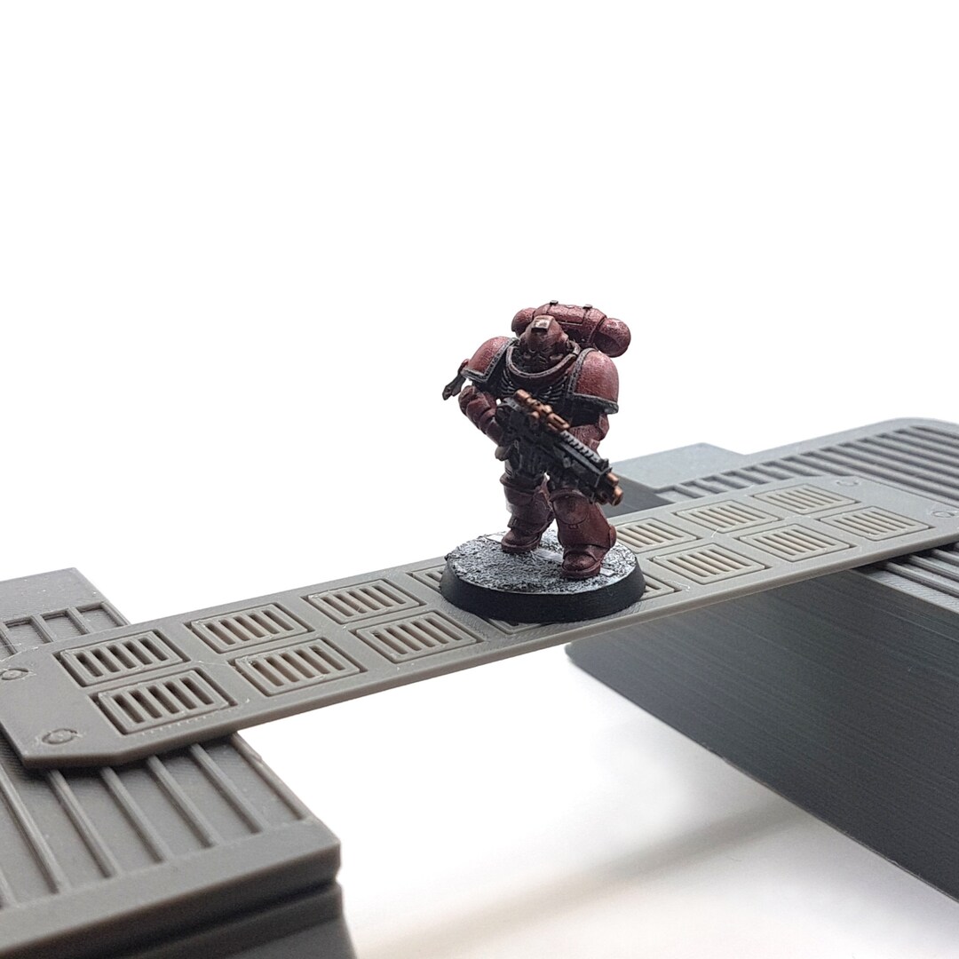 Iron Walkway Bridge 28mm Sci-fi Legion Industrial Urban Wargaming ...