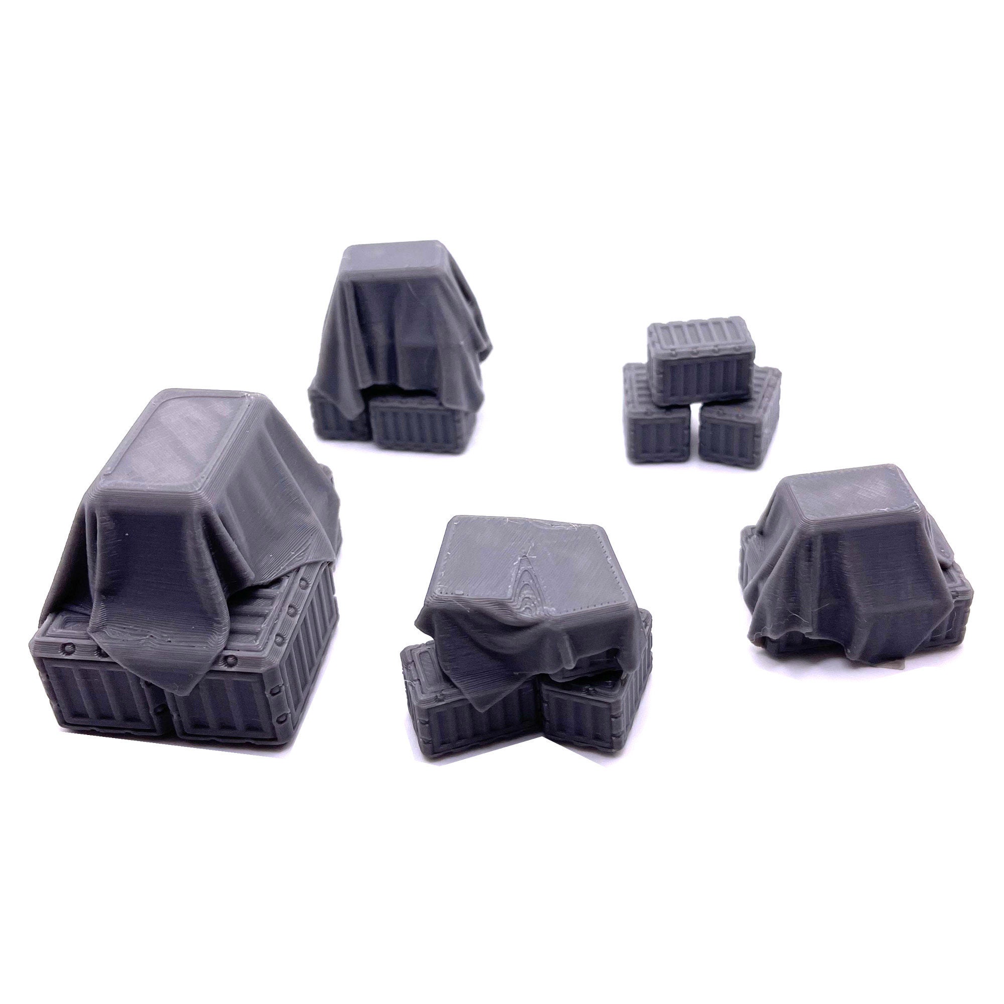 Weapon Ammo Storage Pile WW2 WW1 Crates 28mm Scatter Terrain Scenery ...