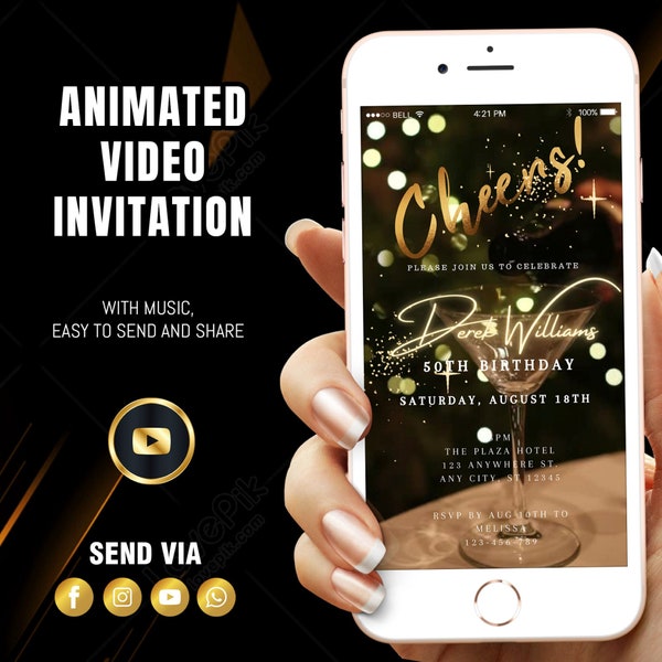 Video Personalized Invitation - Etsy