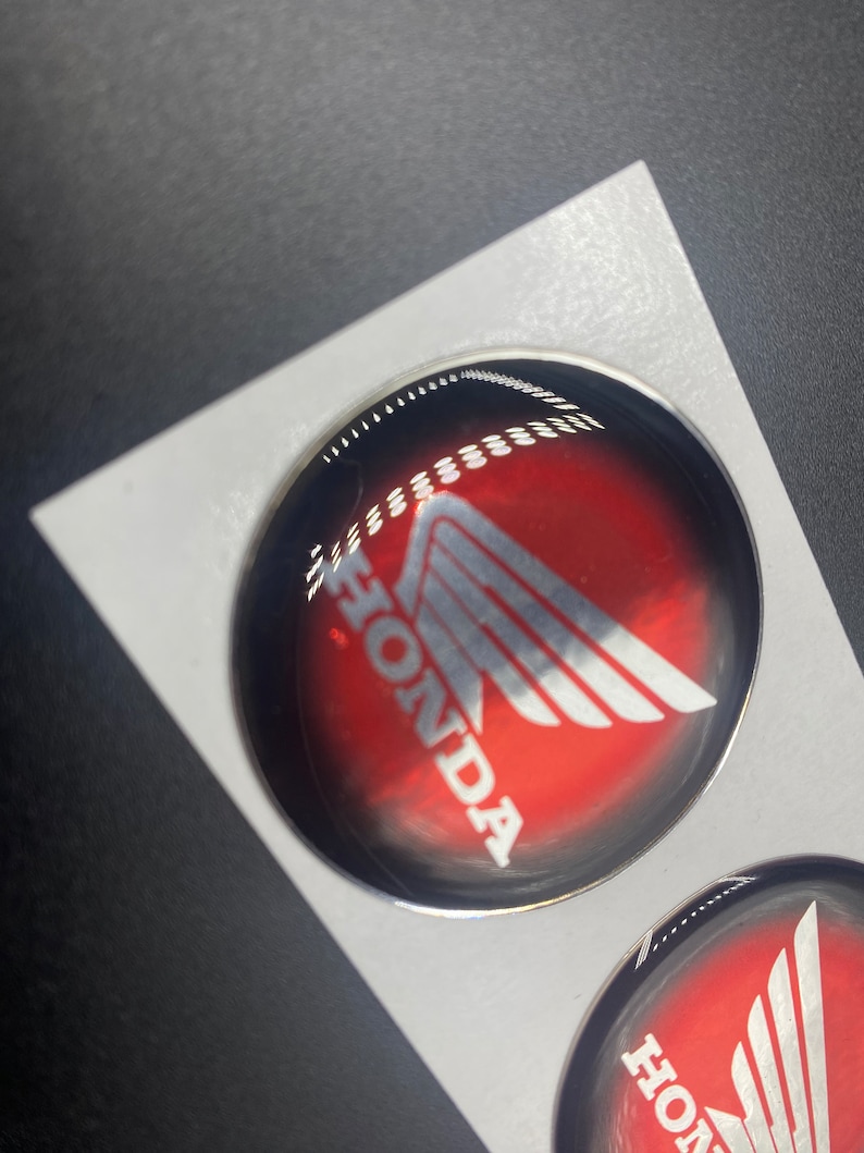Honda 3D Epoxy Domed Sticker Emblem - Etsy