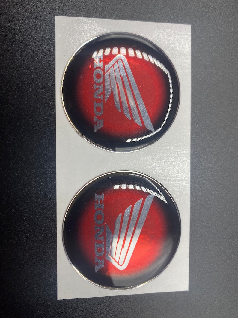 Honda 3D Epoxy Domed Sticker Emblem - Etsy