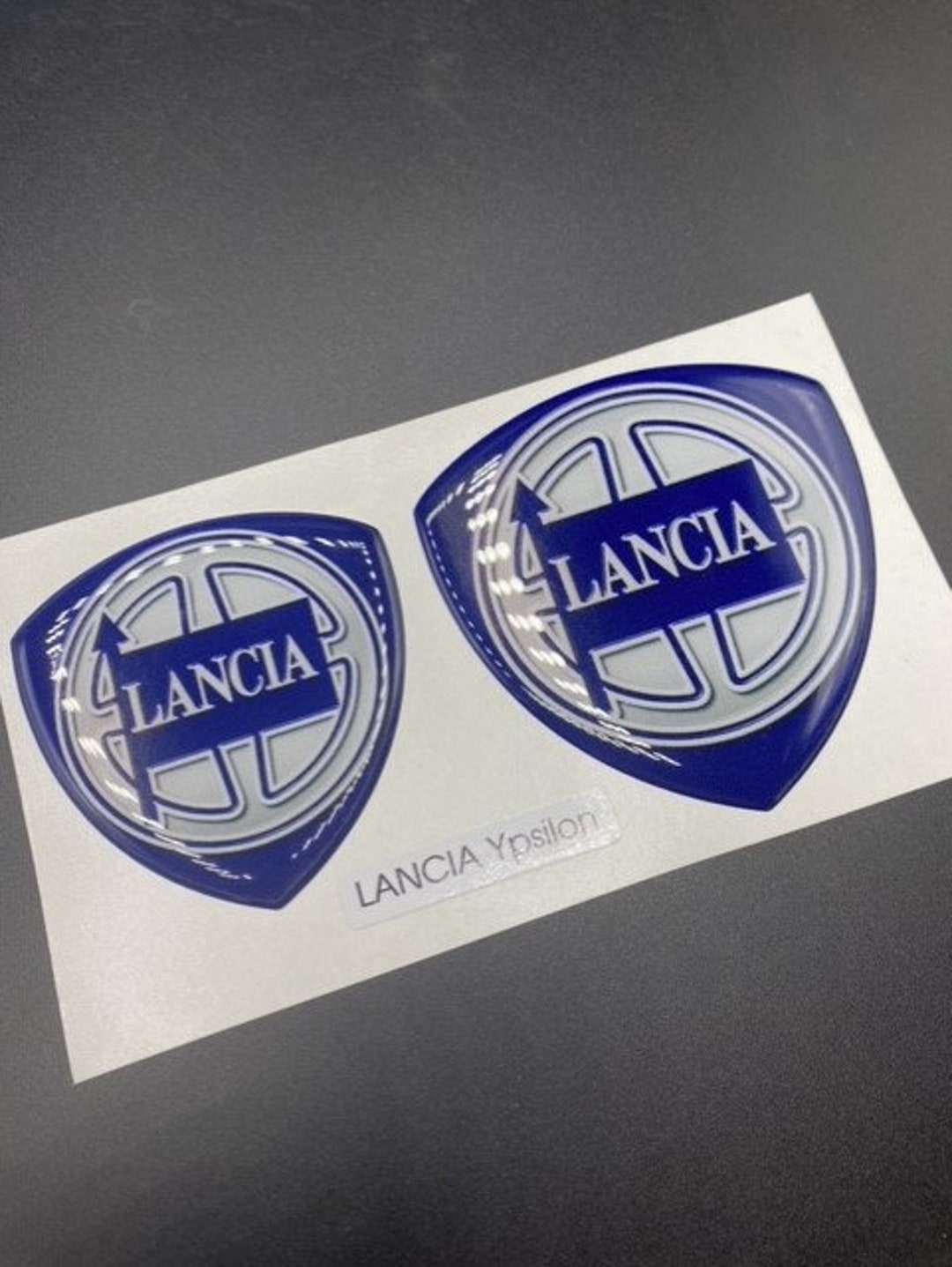 Resin Stickers in Relief Compatible LANCIA YPSILON I Series (until 2007 ...
