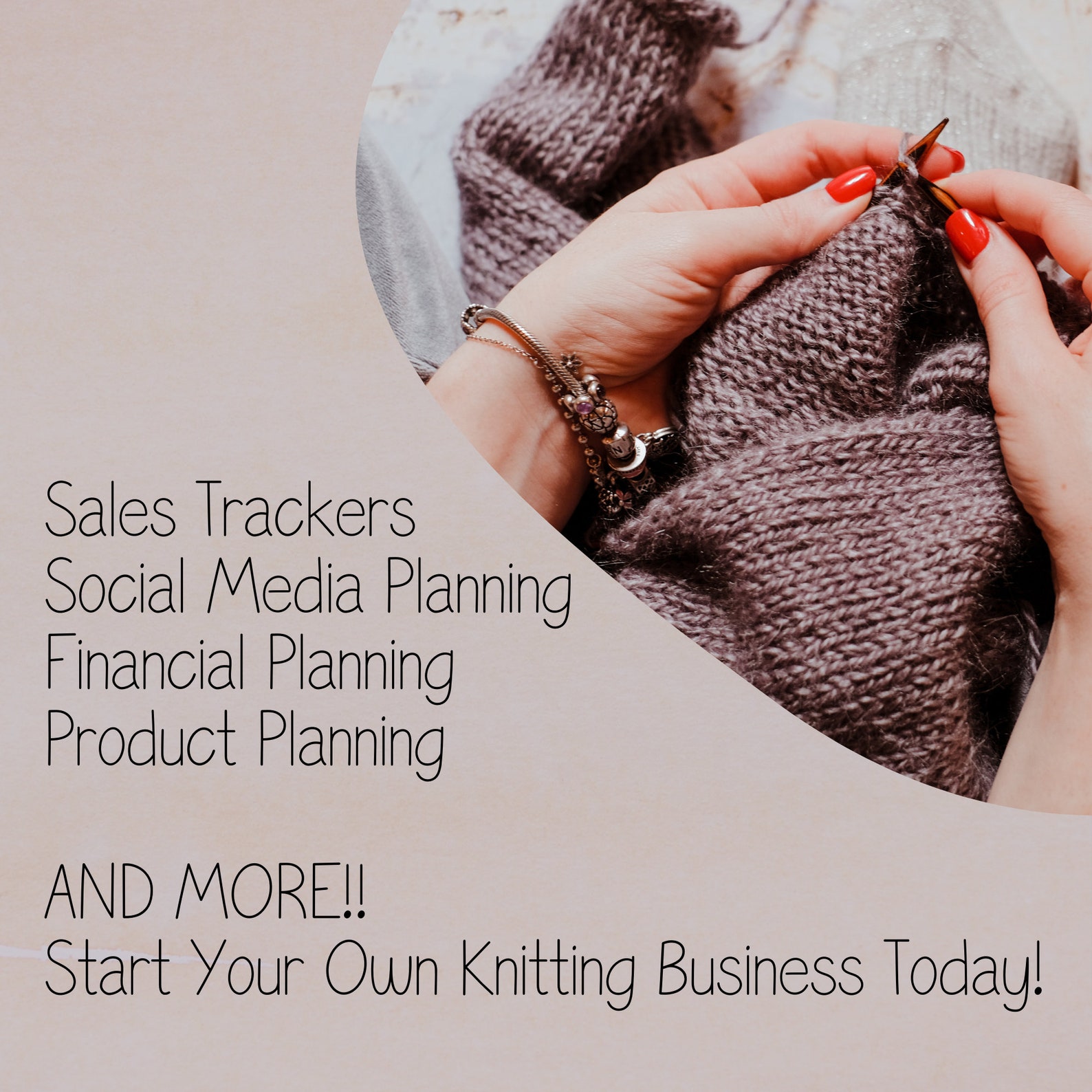 CROCHET BUSINESS Planner Crochet Business Tracker Start A Crochet ...