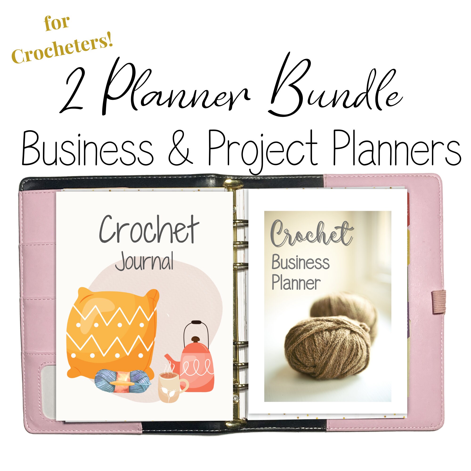 CROCHET BUSINESS Planner Crochet Business Tracker Start A Crochet ...