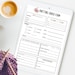 KNITTING ORDER Form Printable Knitting Business Order Form Knitting ...