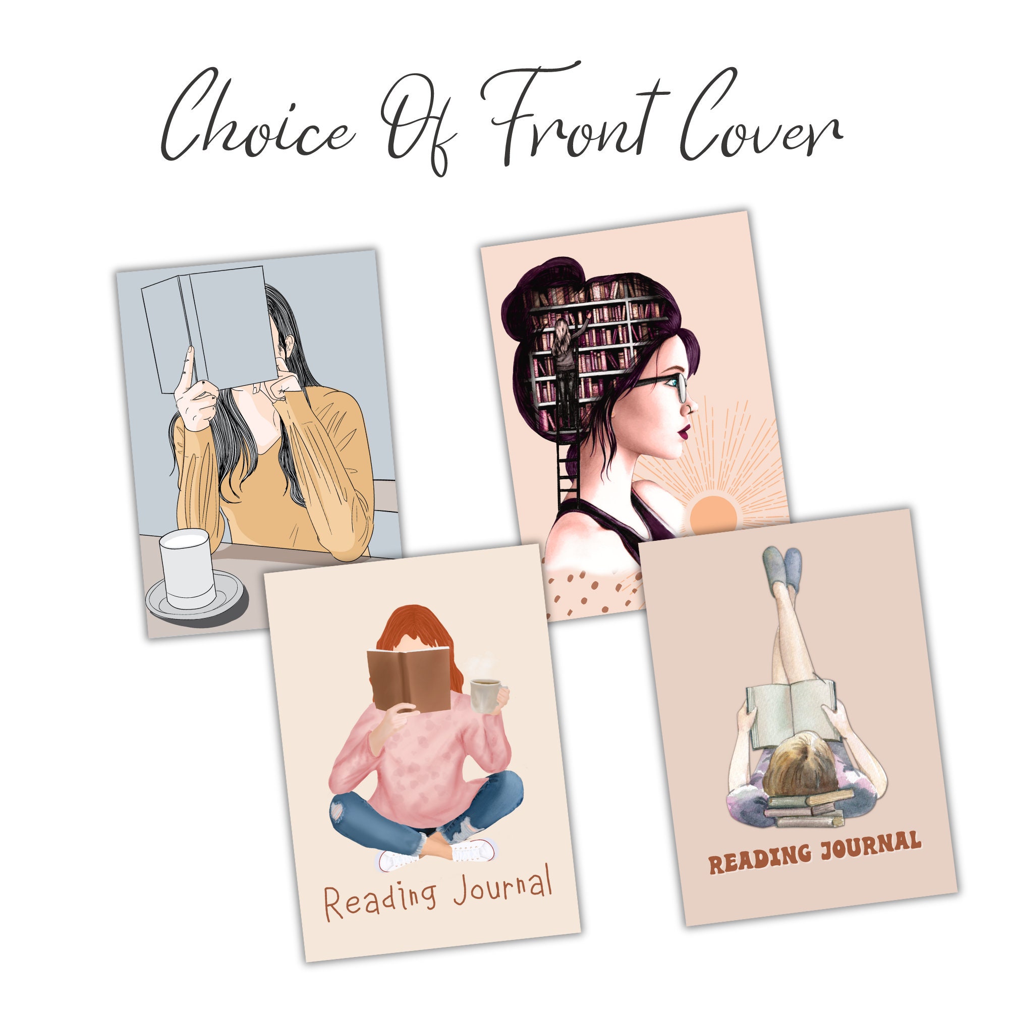 READING Planner Printable Reading Journal Boho Reading Diary Just A ...