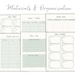 Knitting Planner Printable Knitting Planner Boho Knitting Journal ...