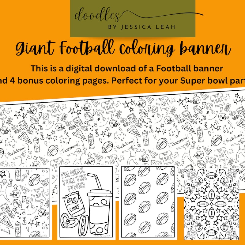 Super Bowl Banner - Etsy