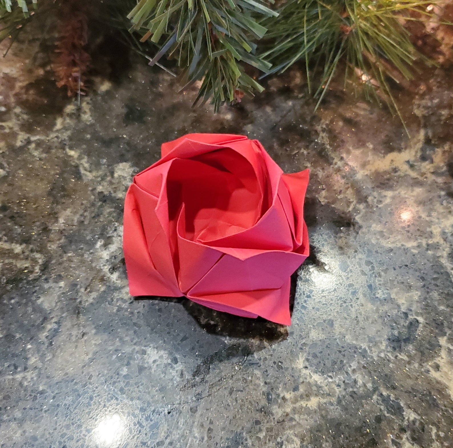 Origami Rose - Etsy
