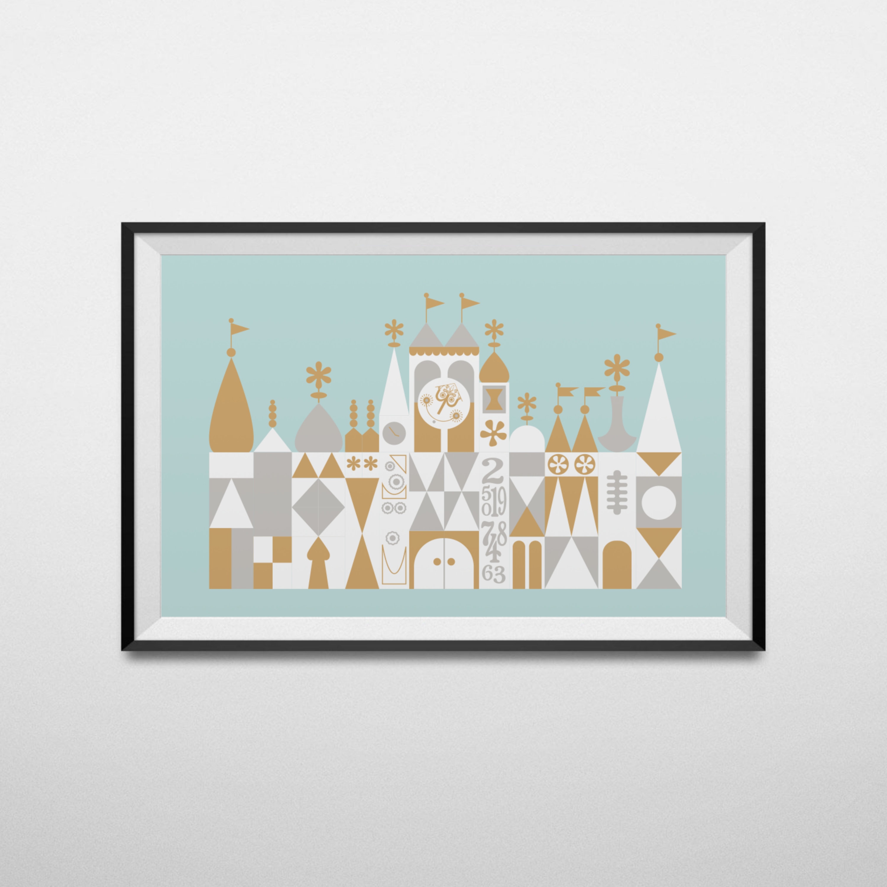 It's A Small World - DIGITAL INSTANT DOWNLOAD - Etsy