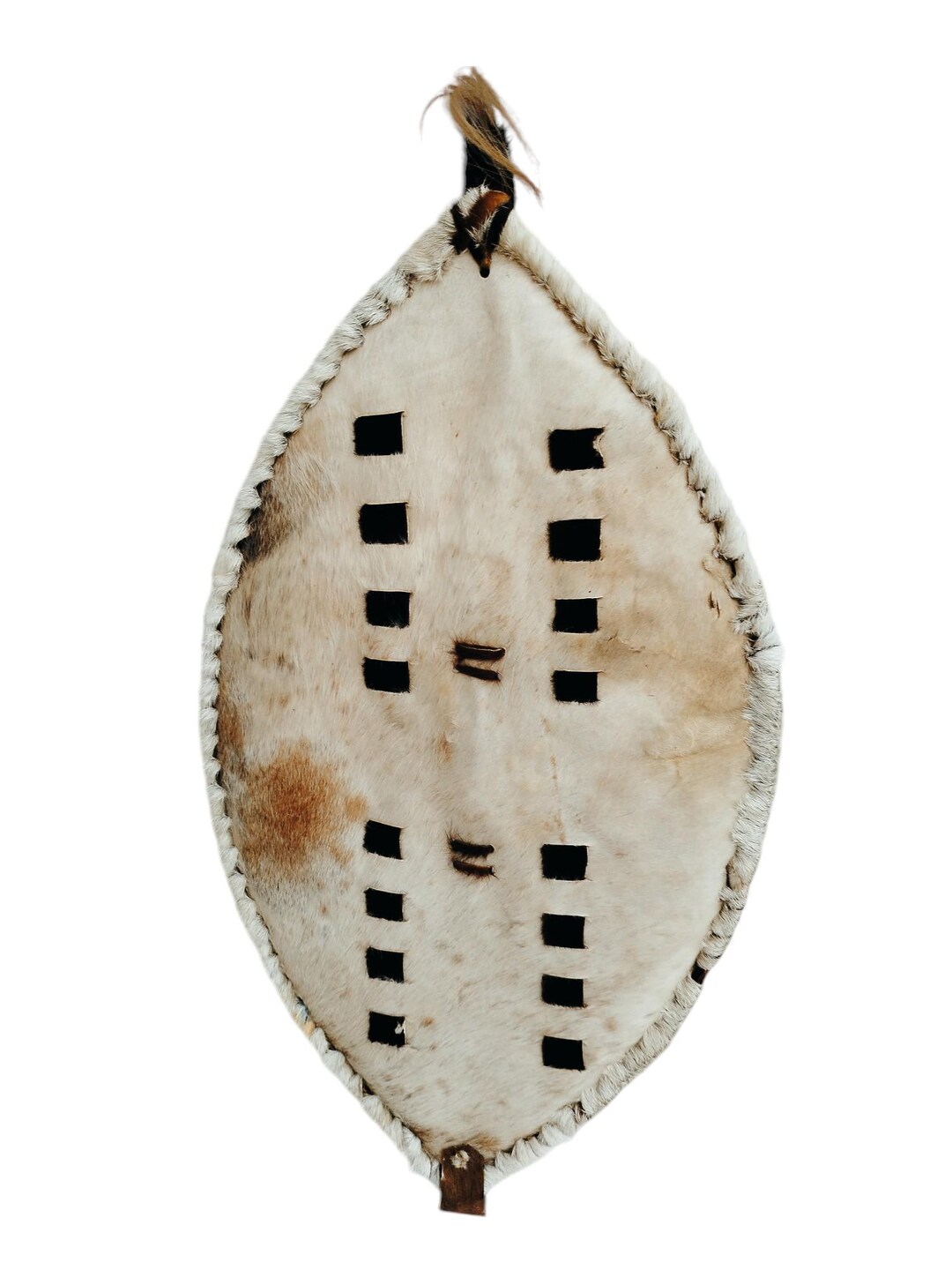 Authentic African Zulu War Shield Authentic African Artefact Hand-woven ...
