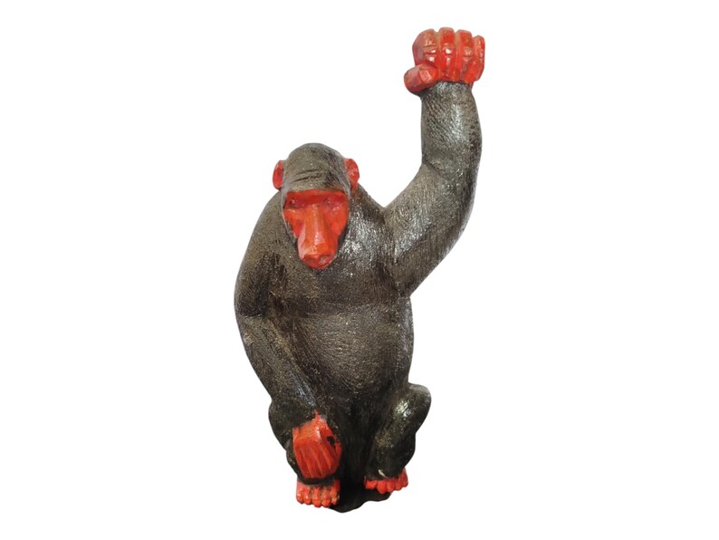 Handmade African Baboon Carving: Tribal Art Sculpture - Etsy