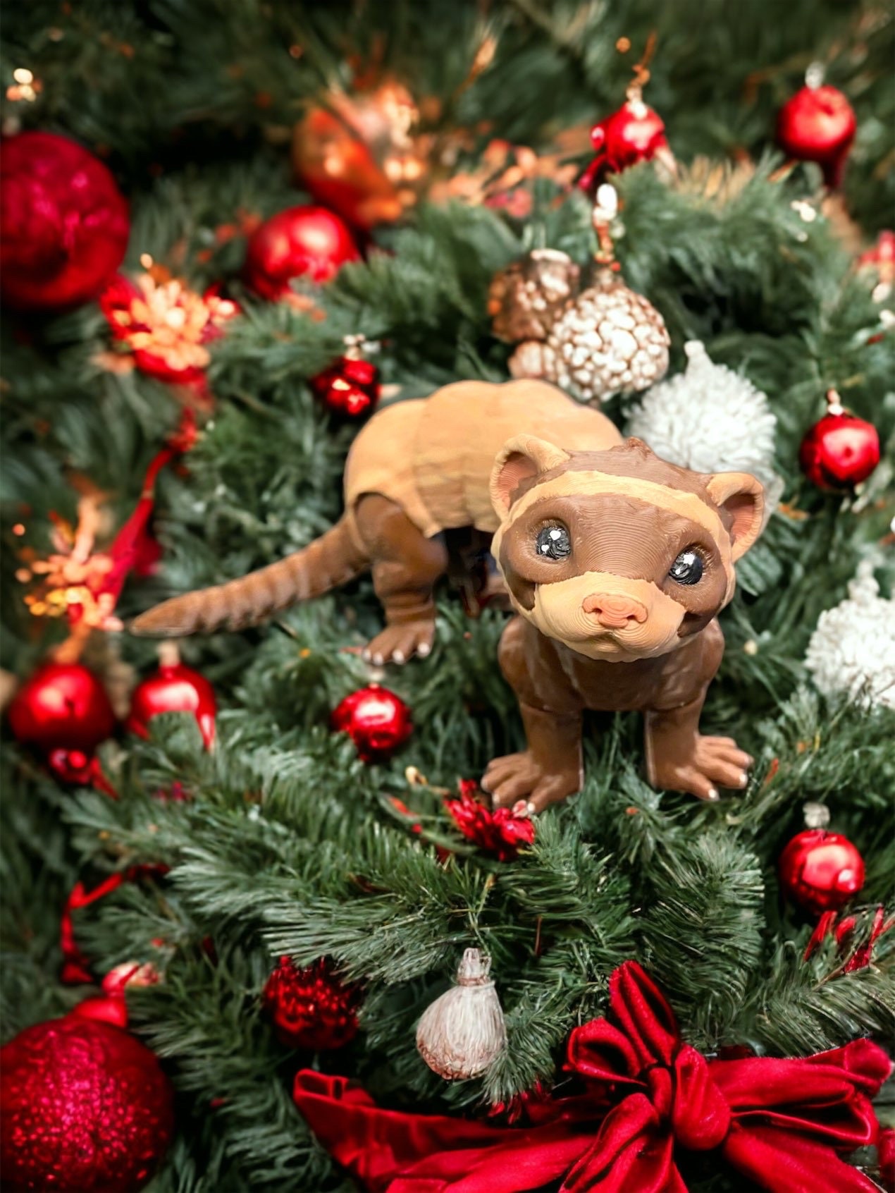 Ferret Figure 3D Printed Ferret Gift Sable Ferret - Etsy