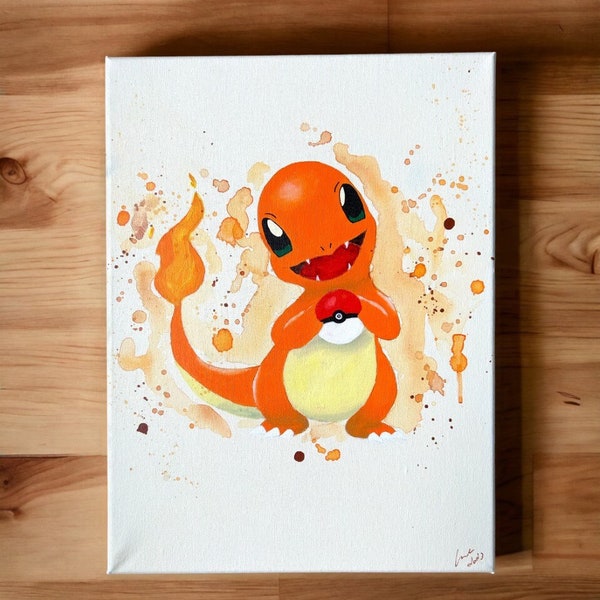 Charmander Painting - Etsy