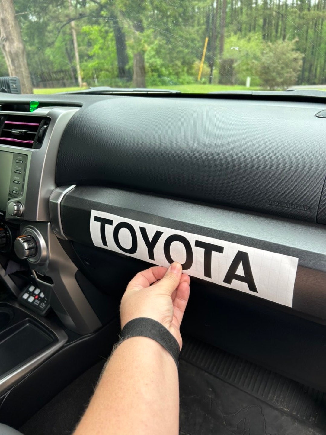 4runner Dash Vinyl Decal - Etsy