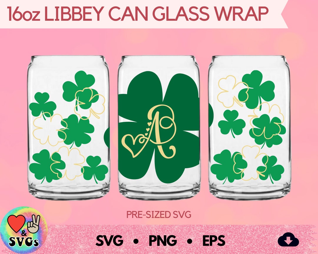 St Patrick's Day Monogram SVG Bundle • Personalized Initial Letters for ...