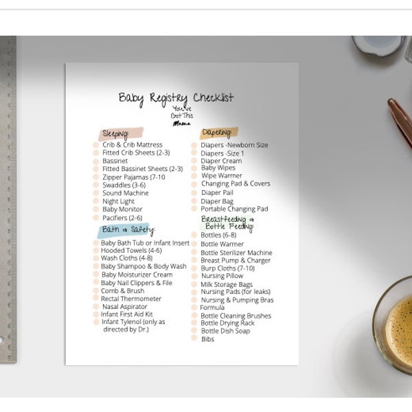 Baby Registry - Etsy