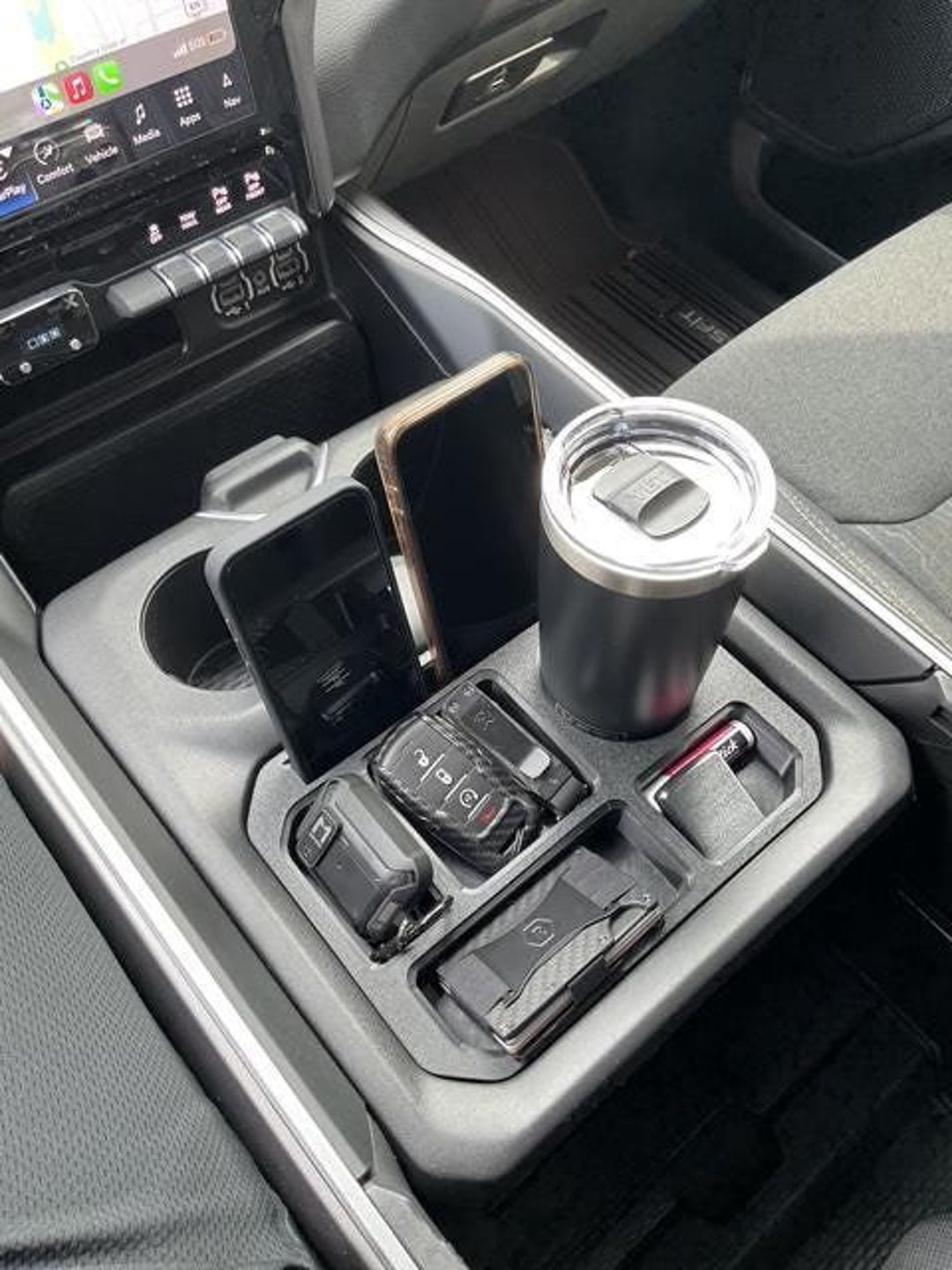 2019+ Ram Trucks - Sliding Center Console Insert - Etsy Canada