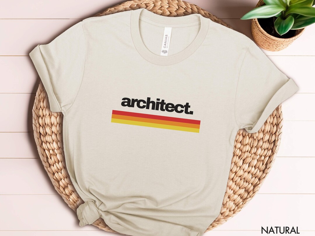 Retro Architect T-shirt, Architecture Shirt, Gift for Architect ...