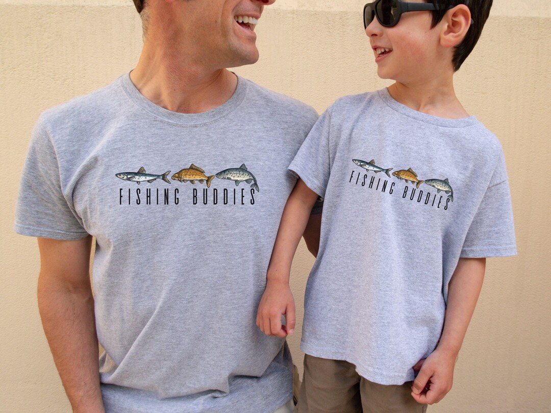 Father Son Fishing Shirts, Matching Dad and Kid Shirts, Gift for Dad, Father's Day Fishing Gift ...