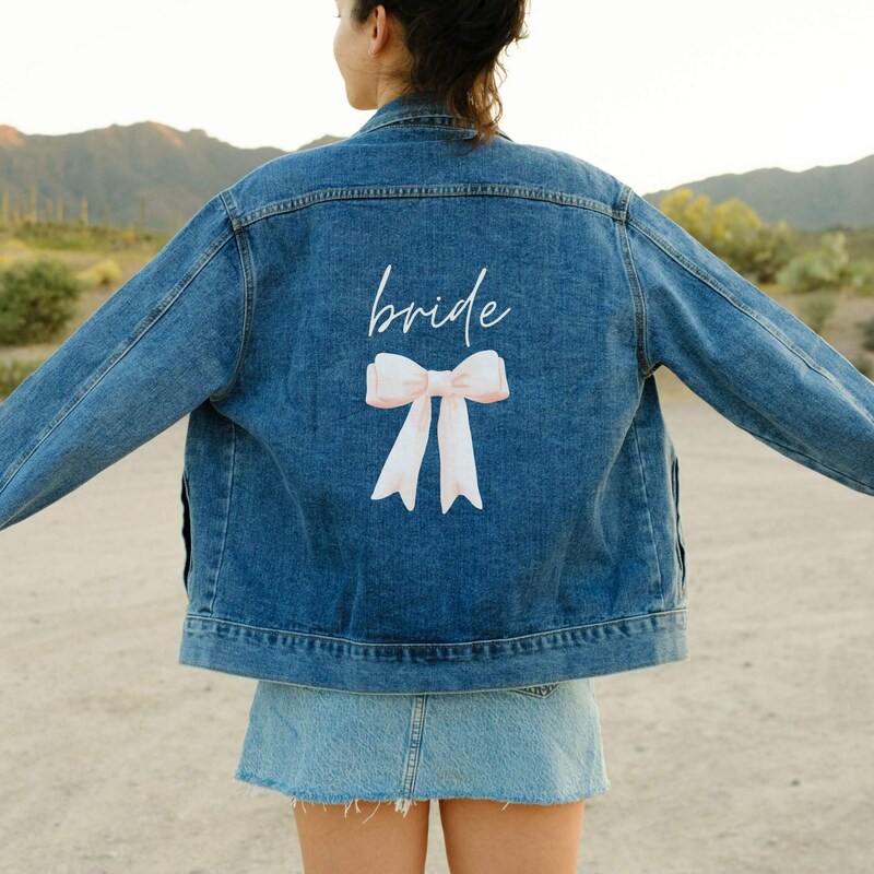 Bride Jean Jacket - Etsy