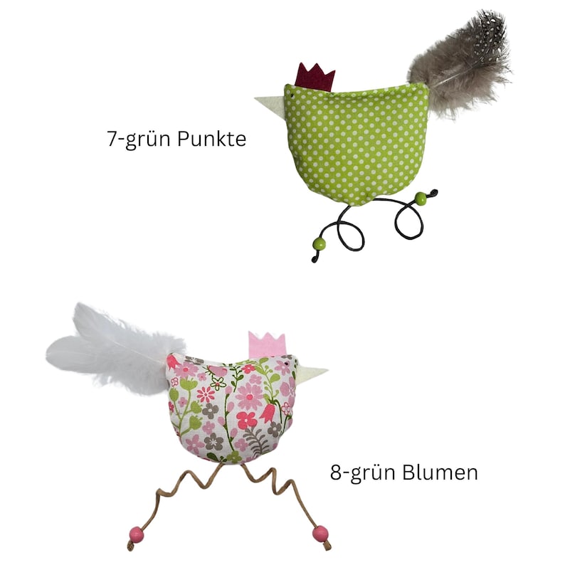 Lustige Deko-Hühner Osterhuhn, Stoffhühner als Dekoration - Etsy.de