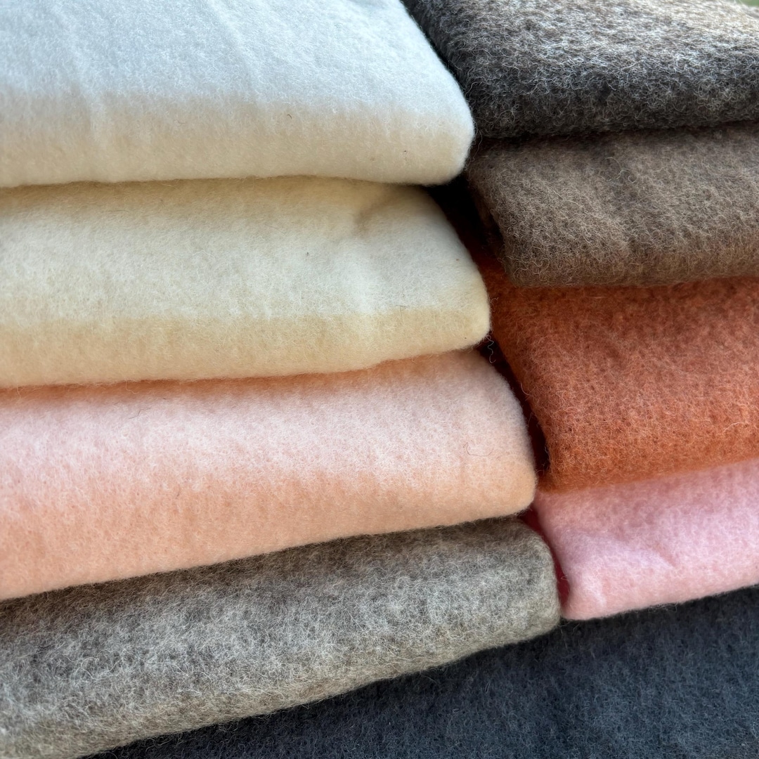 Prefelt Wool Fabric Felted Material Needle Felting Canvas Base DIY Wet ...