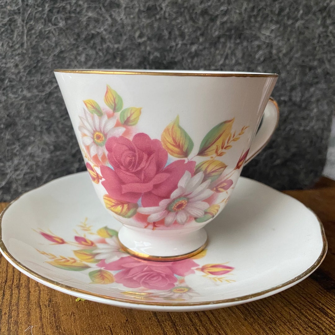 Vintagetea Cup and Saucer by Royal Tara Collectible Irish Fine Bone ...