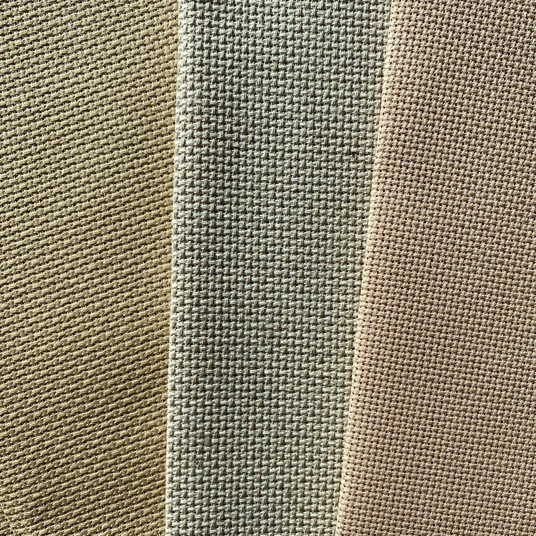 Linen Tan Brown Counted Cross-stitch Canvas Fabric Supply 14 18 Count ...