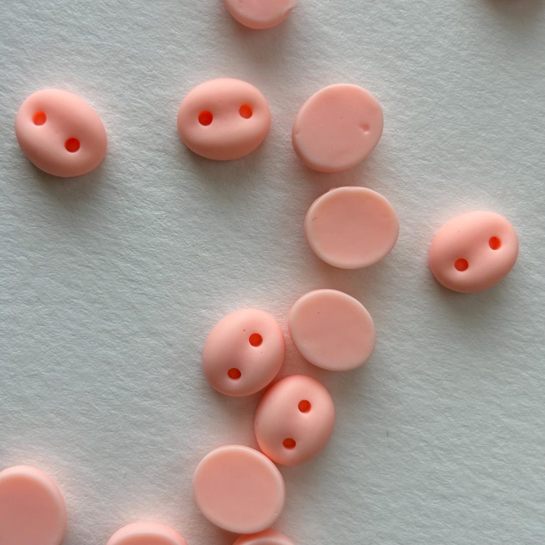 Pig Noses for Wool Felt Crafts, Needle Felting Kit Patterns, DIY ...