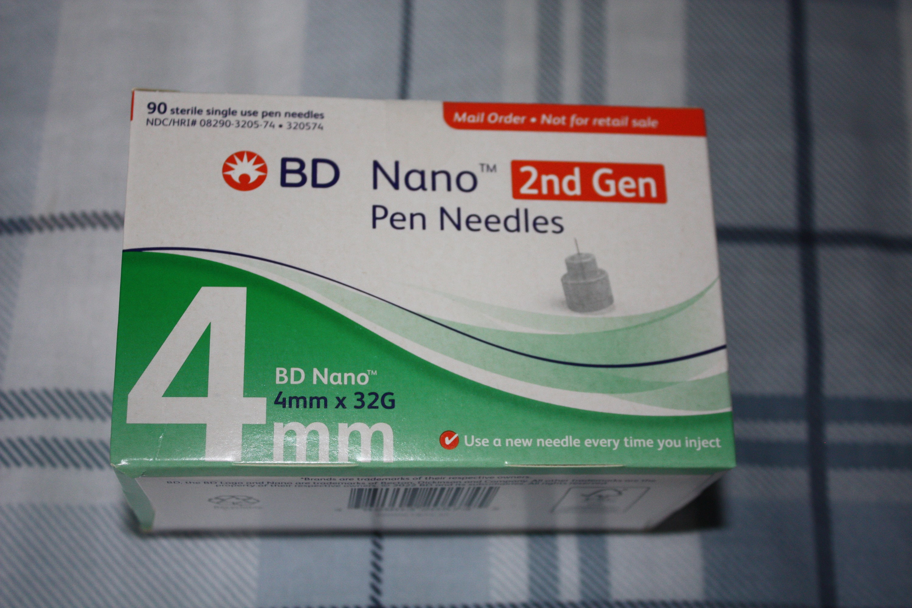 90 BD Nano 2d Gen Pen Needles 4mmx32g 90 per Box Factory Sealed - Etsy