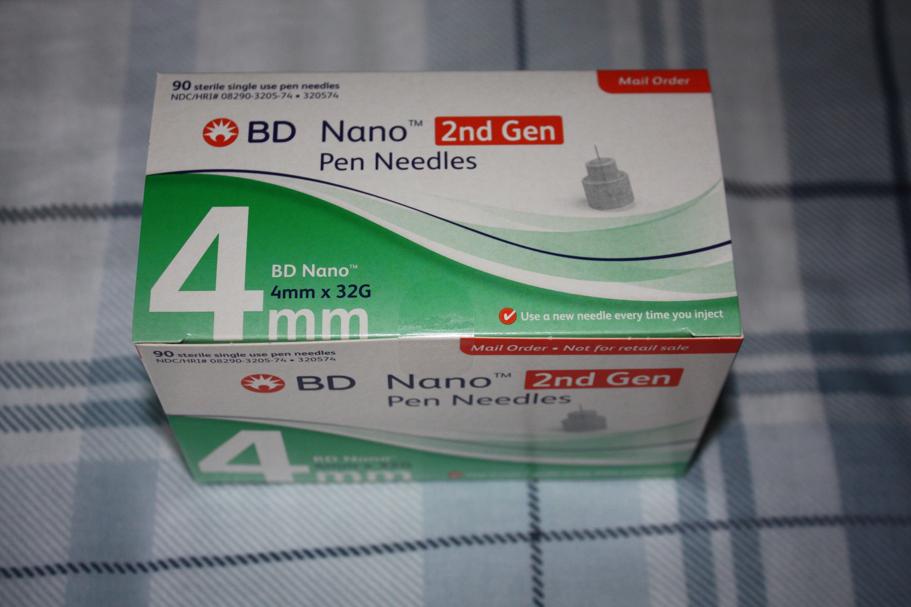 90 BD Nano 2d Gen Pen Needles 4mmx32g 90 per Box Factory Sealed - Etsy
