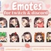6 Custom YCH Emotes, Custom Chibi Emotes for Twitch, Kick, Discord ...