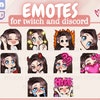 Custom YCH Emotes, Custom Chibi Emotes for Twitch, Kick, Discord ...