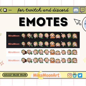 Link Twitch Emotes Set, Link Emotes, Twitch Emotes Link, Zelda Emotes ...