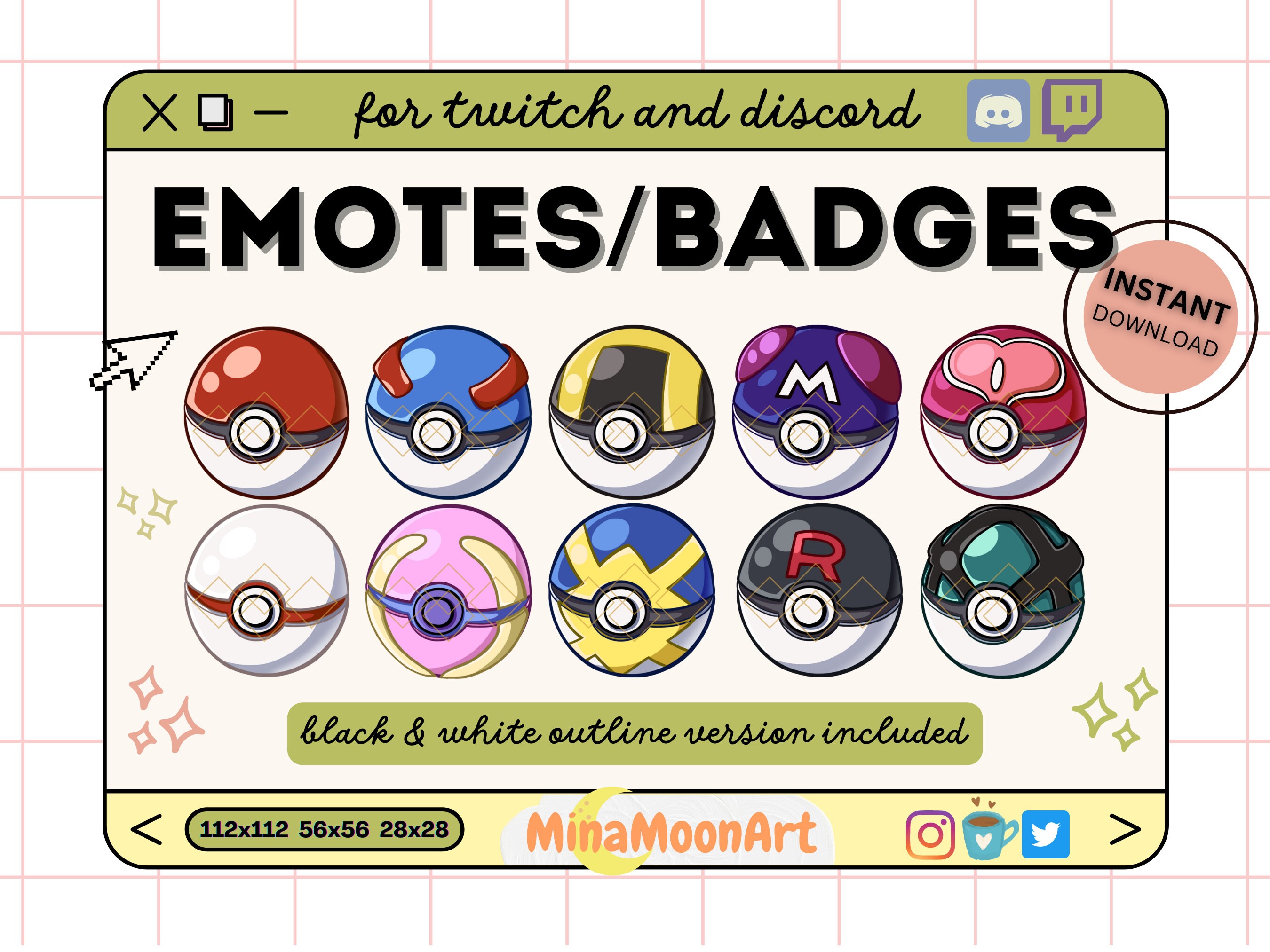 Custom Twitch Badges, Custom Sub Badges Twitch, Twitch Badges Custom ...