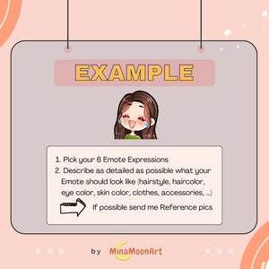 6 Custom YCH Emotes, Custom Chibi Emotes for Twitch, Kick, Discord ...