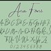 Ana Font, Handwritten Font, Script Fonts, Cursive Font SVG, SVG Fonts ...