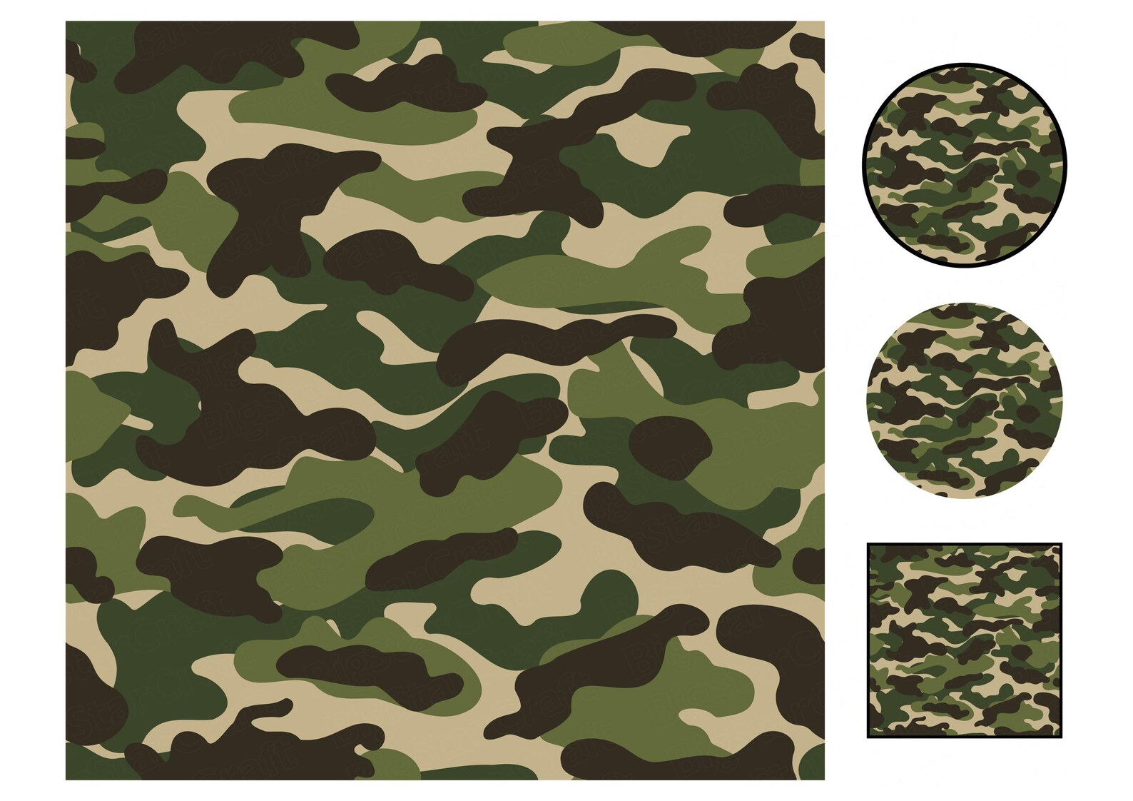 Camouflage SVG, Camouflage PNG, Camo Pattern, Clipart for Cricut ...