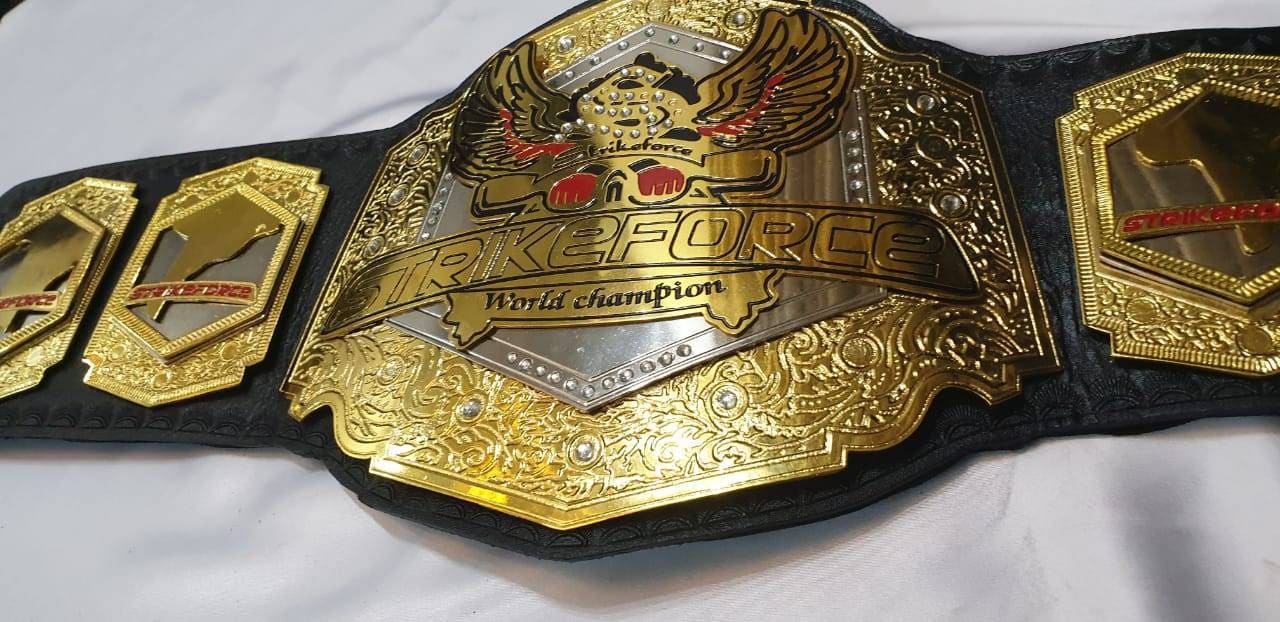 STRIKE FORCE WORLD Wrestling Championship Title Belt - Etsy