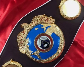 WORLD BOXING ORGANIZATION Championship Title Belt - Etsy