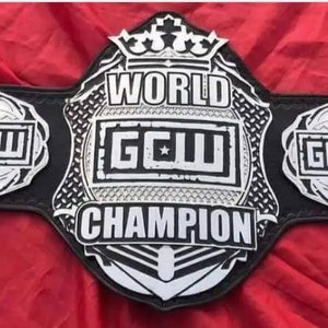 GCW World Championship Title Belt - Etsy