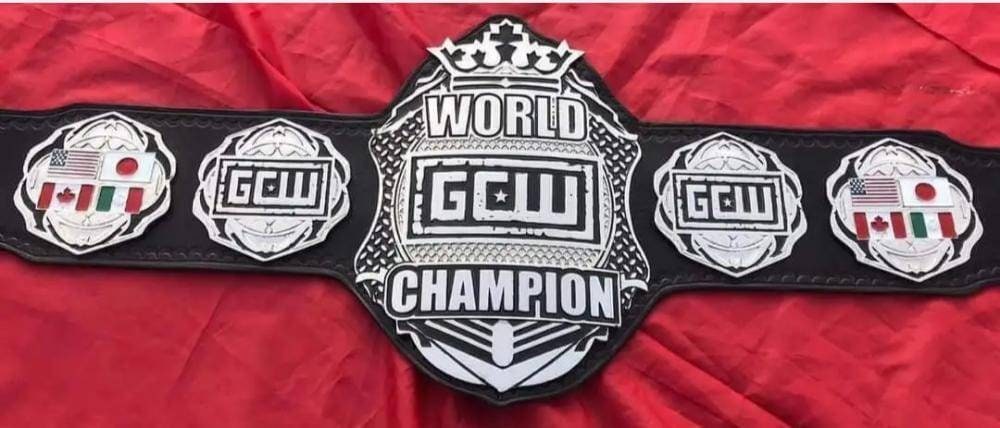 GCW World Championship Title Belt - Etsy