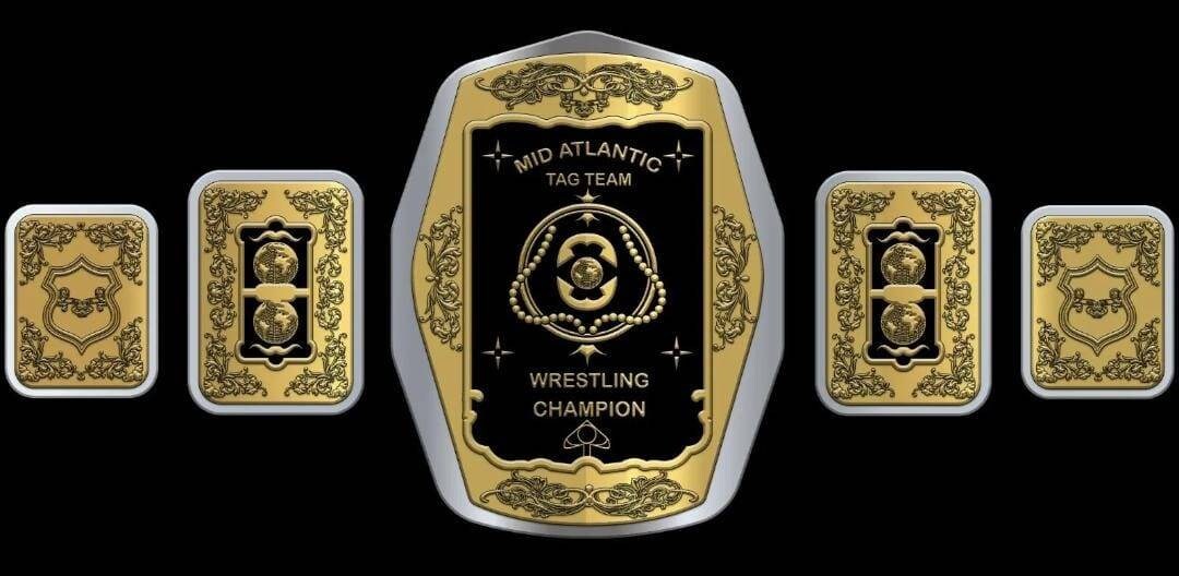 Mid Atlantic Tag Team Championship Title Belt - Etsy