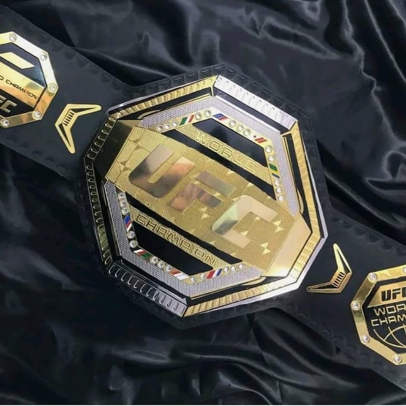UFC WORLD HEAVYWEIGHT Wrestling Championship Title Belt - Etsy