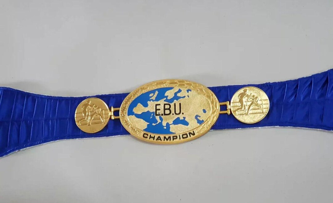 EBU WORLD BOXING Championship Title Belt - Etsy