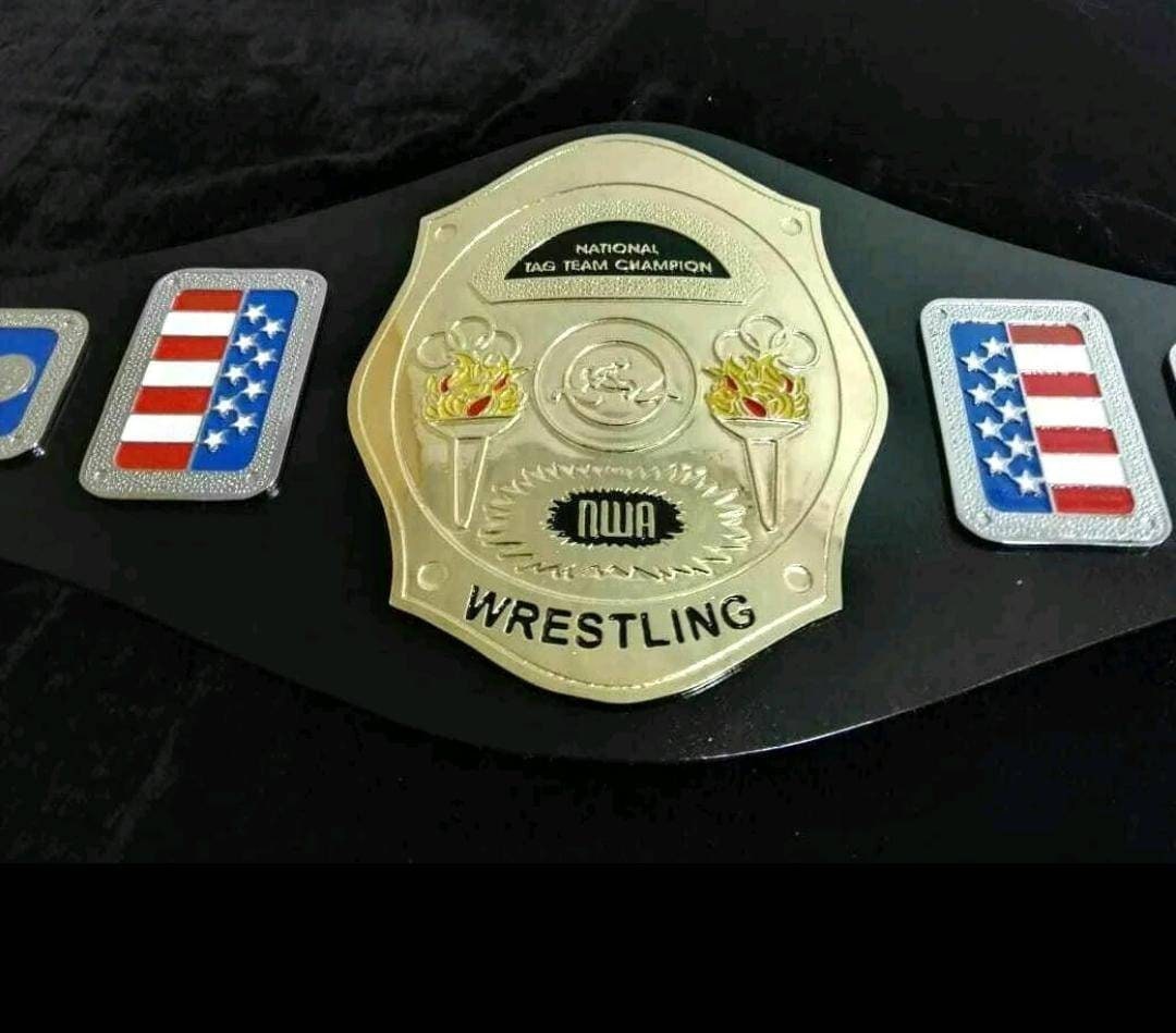NWA NATIONAL TAG Team Championship Title Belt - Etsy